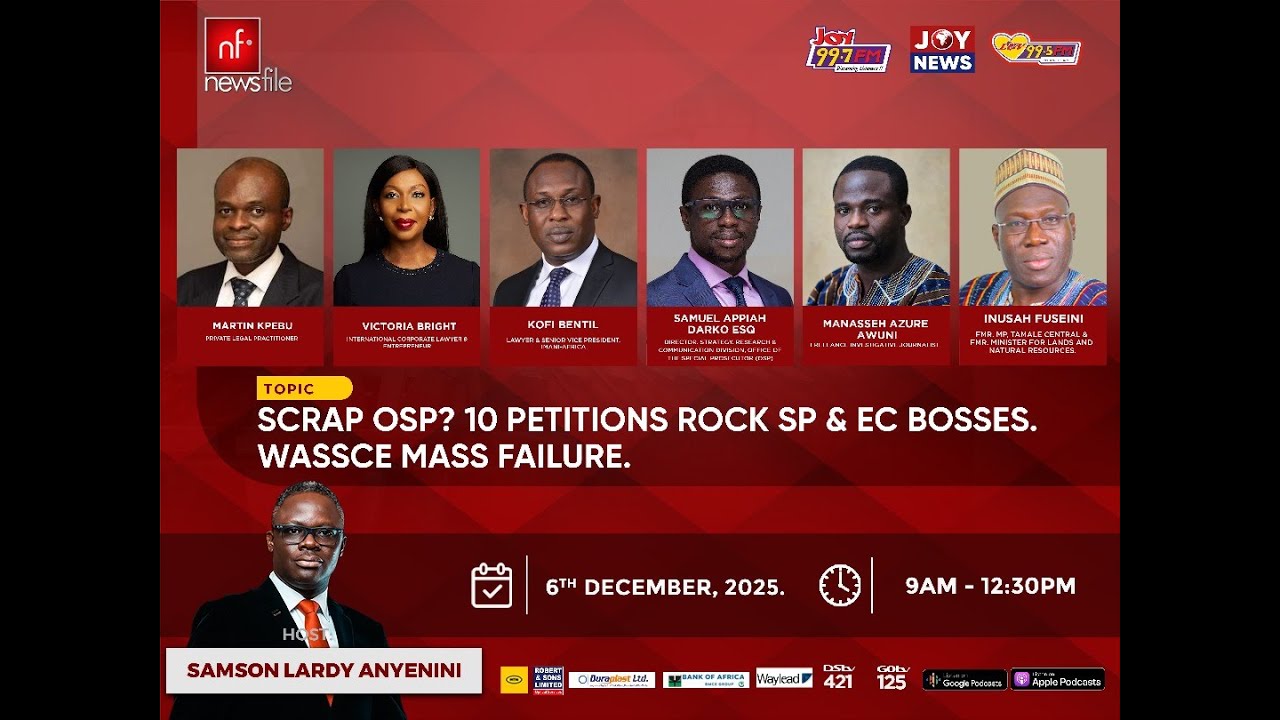 LIVE! NEWSFILE 6-12-25: SCRAP OSP? 10 PETITIONS ROCK SP & EC BOSSES ...