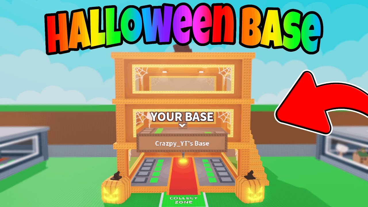 I Unlocked The NEW Halloween Base - Steal a Brainrot - YouTube