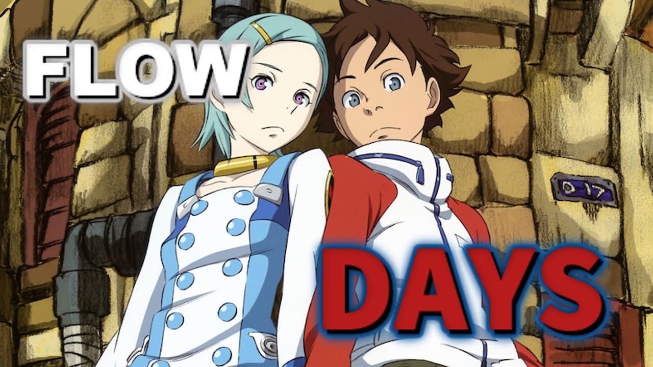DAYS (FLOW) 歌詞付き【交響詩篇エウレカセブン】OP MV PV - YouTube