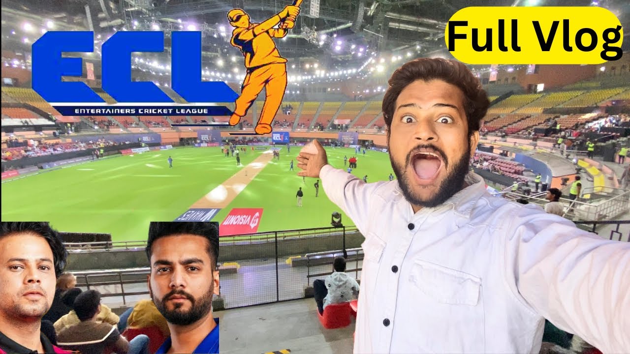 ECL Cricket Matches 2025 in Delhi | ECL Full Vlog | ZYAN And ALVISH ...