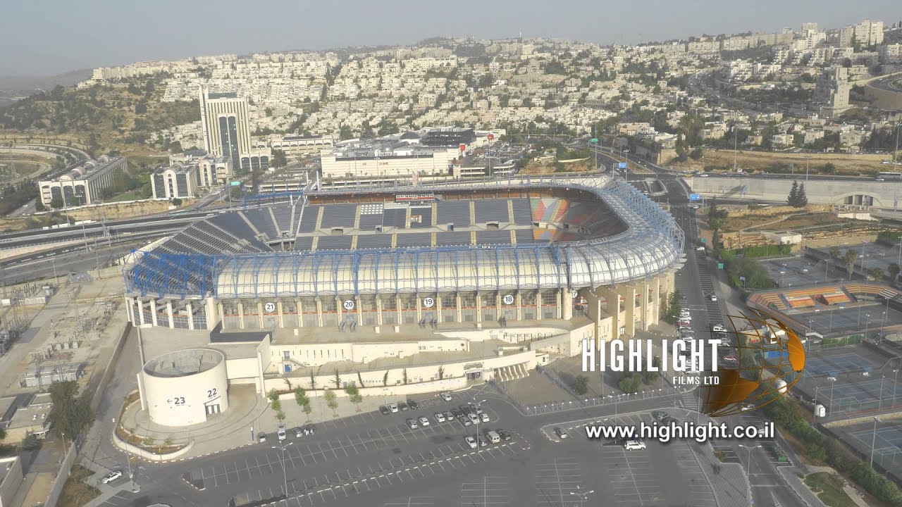 DJ4K_076_B 4K Drone Jerusalem: Teddy Stadium, Jerusalem - YouTube