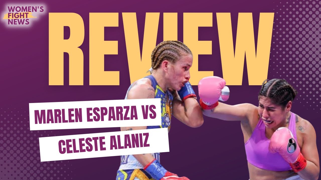 Boxing Highlights - Esparza vs Alaniz full fight review 🥊 - YouTube