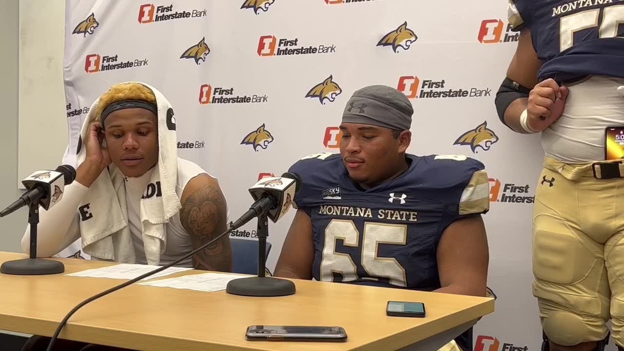 Montana State’s Jeffrey Manning Jr. and Justus Perkins post-Idaho State ...