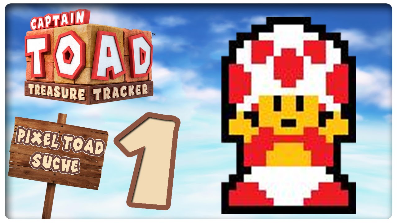 CAPTAIN TOAD: TREASURE TRACKER | TOAD AMIIBO DLC ⛏️ #1: Pixel-Toad ...