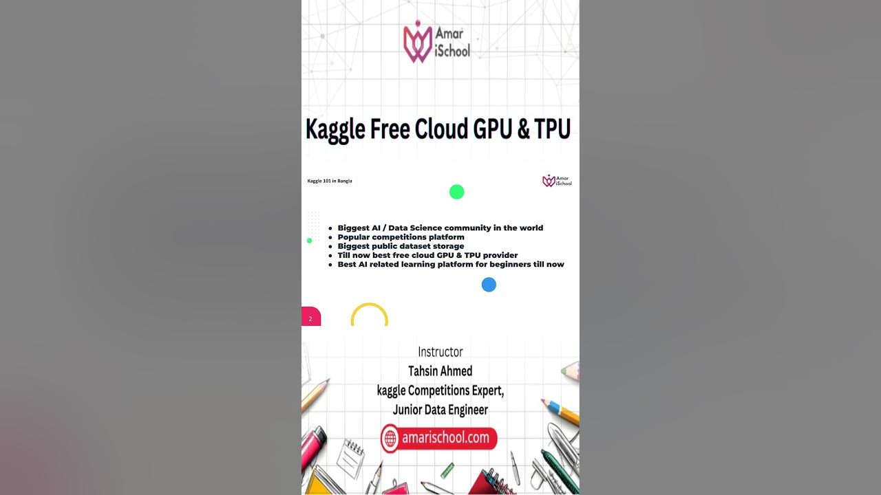 Free cloud GPU & TPU of kaggle | kaggle competition | amarischool | #shorts - YouTube
