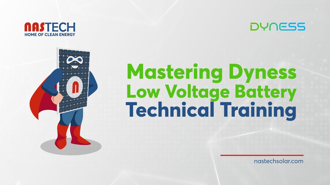 Dyness Low Voltage Battery Technical training | Webinar | Insights 2025 - YouTube