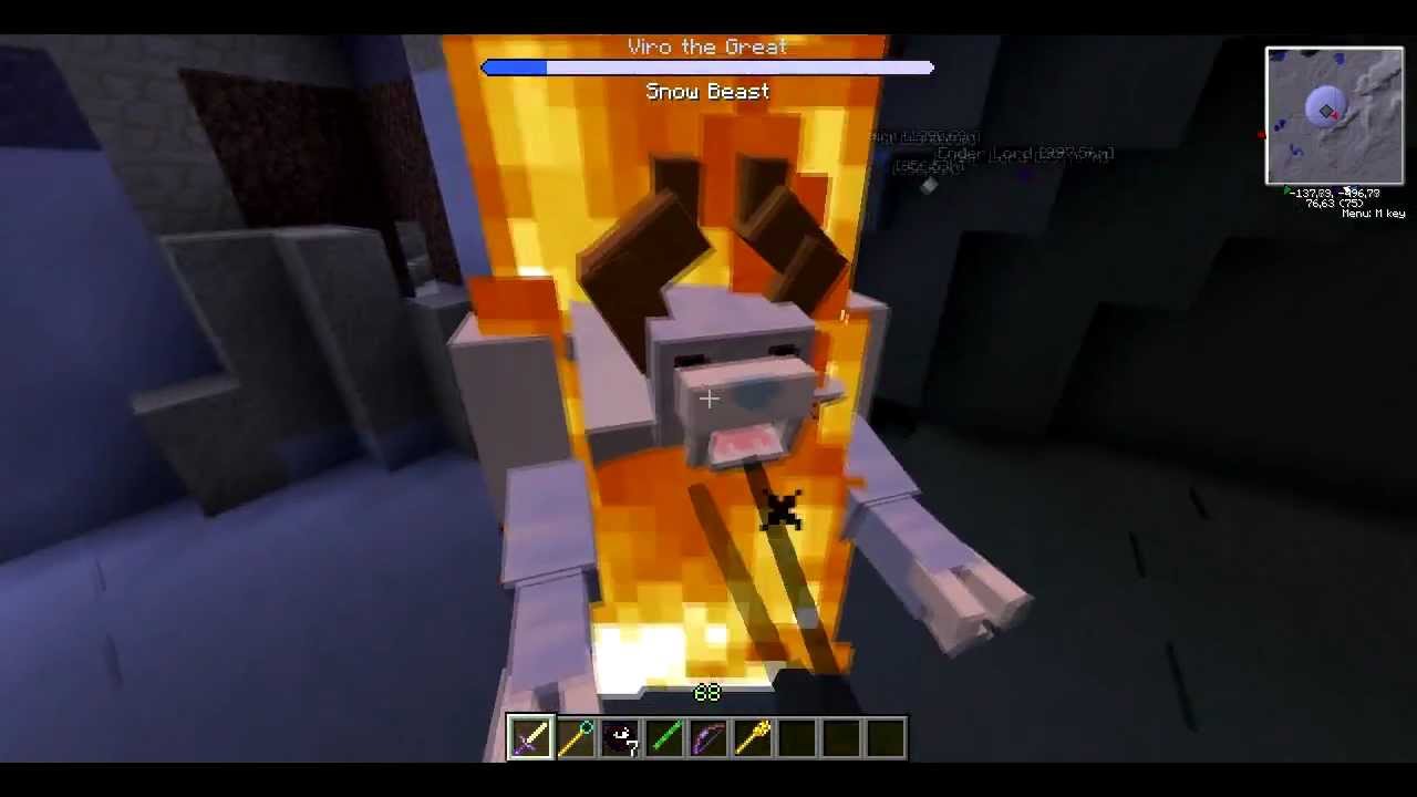 Minecraft Mods! - Legendary Beast Mod [1.4.2] NUEVOS BOSSes!! - YouTube