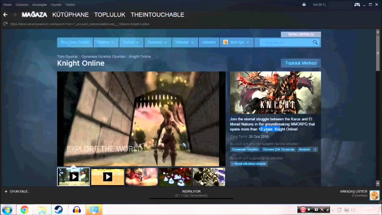Steam Knight Online - YouTube