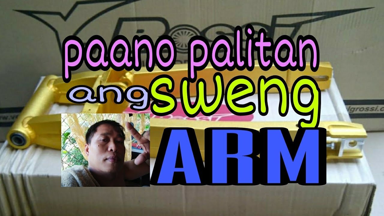 palit ng swing arm xrm125 - YouTube