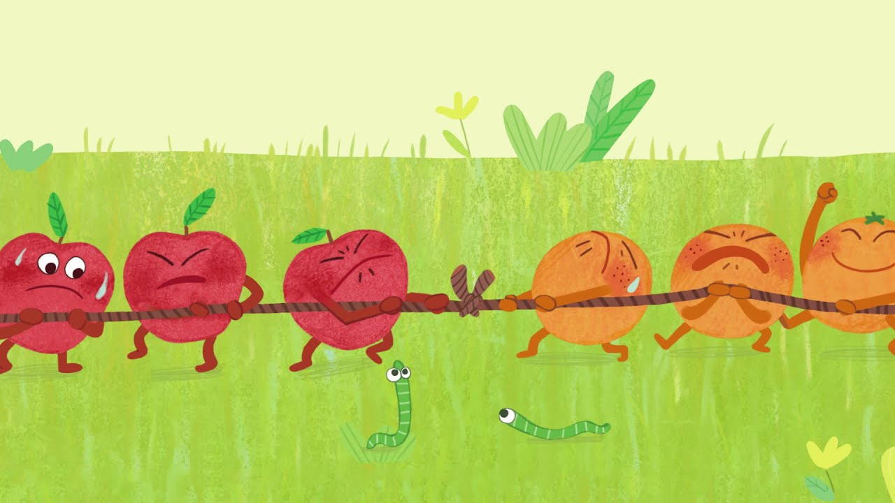 Let's Smile 1 Unit 10 Chant - Apples and Oranges - YouTube