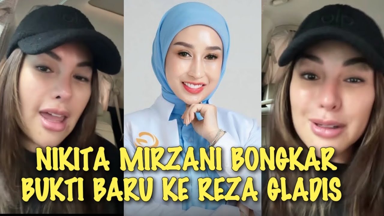 GEGER!! TANTANGAN NIKITA MIRZANI KEPADA dr REZA GLADIS dan SHELLA ...