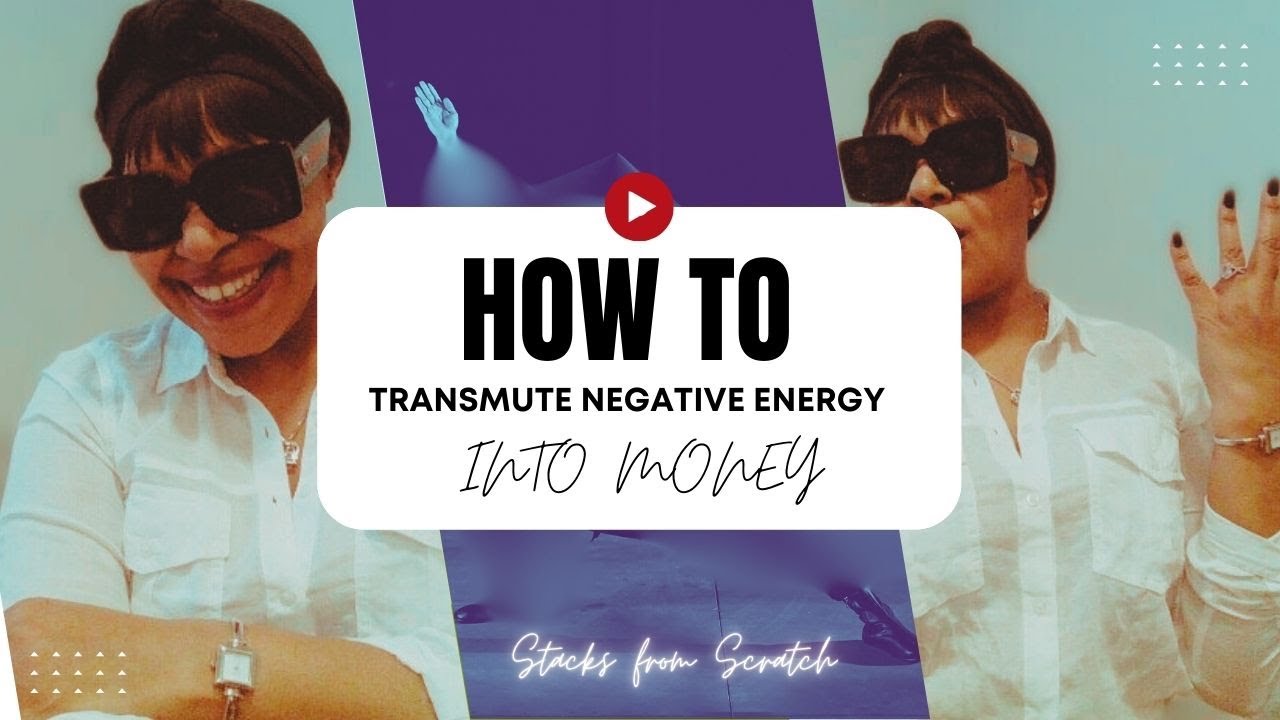 HOW TO TRANSMUTE NEGATIVE ENERGY INTO MONEY | USE YOUR HATERS! - YouTube