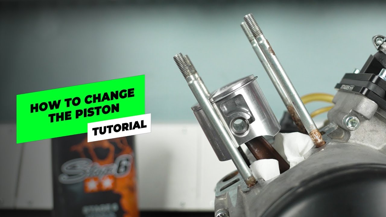 COMMENT CHANGER LE PISTON - YouTube