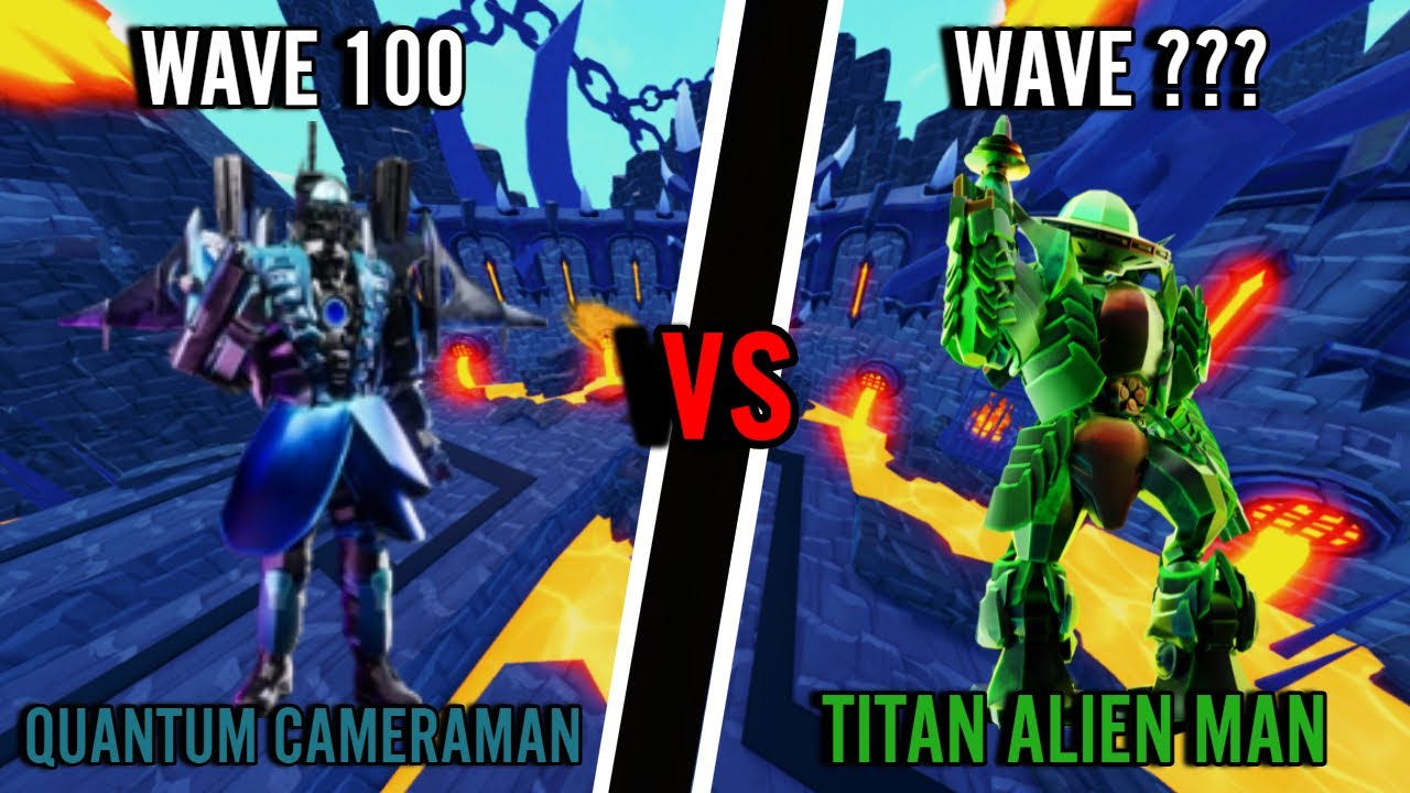 Can Quantum Cameraman Defeat the Mighty Titan Alien Man in Toilet Tower ...