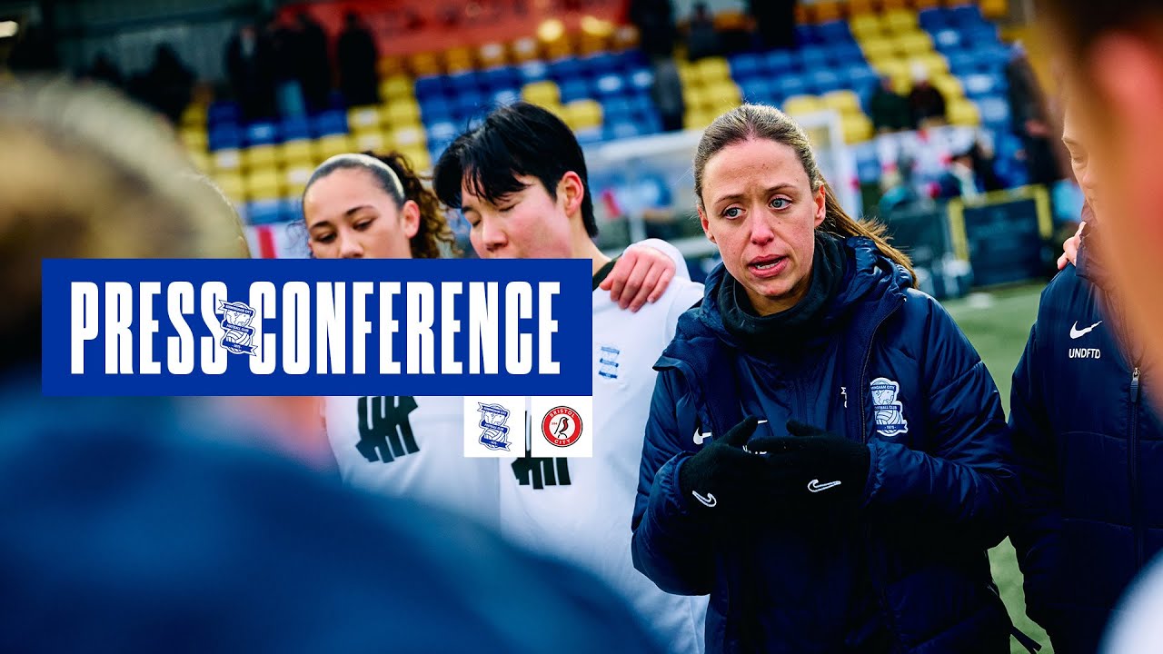 Press Conference | Amy Merricks | Birmingham City Women v Bristol City ...