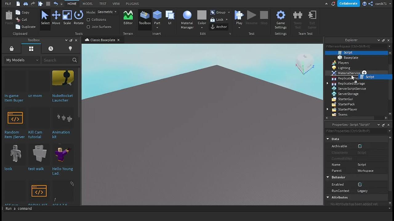 How to make a random item spawn in roblox studio - YouTube
