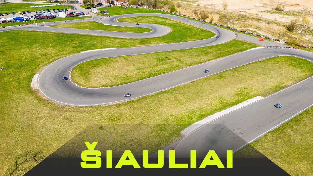 Bačiūnų kartodromas Šiauliai / Bačiūnų Karting Circuit - Onboard with ...