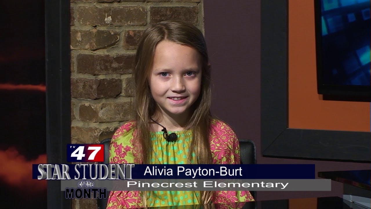 Star Student, Alivia Payton-Burt 10-18-2019 - YouTube