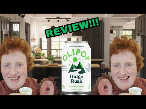 Reviewing Olipop's NEW Flavor Ridge Rush!!! - YouTube