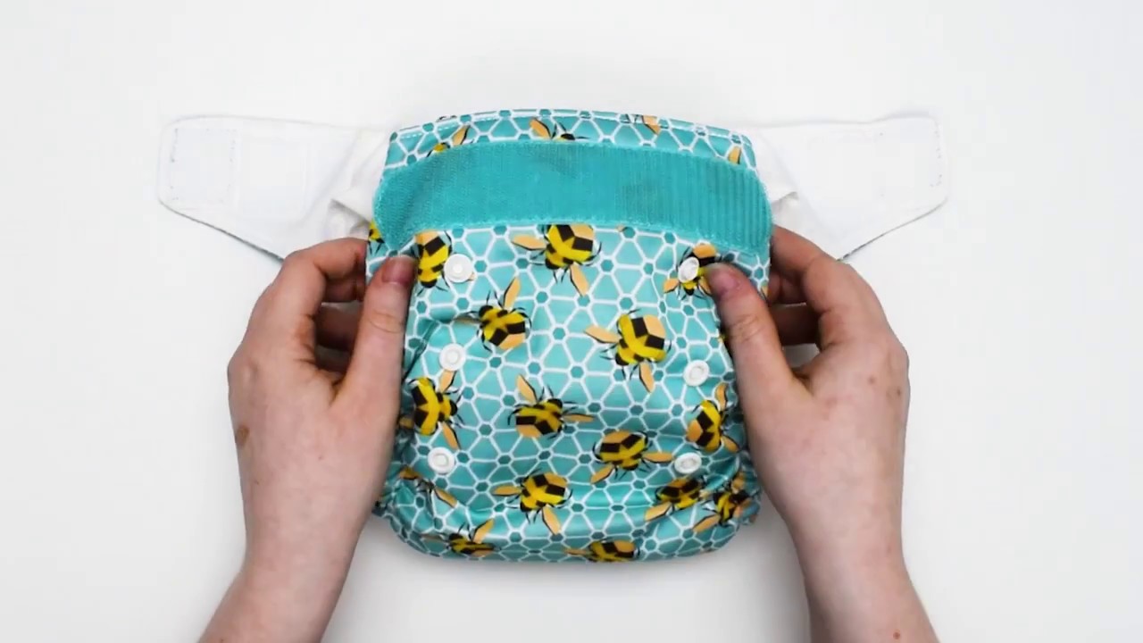 Add extra absorbency to your cloth nappies - YouTube