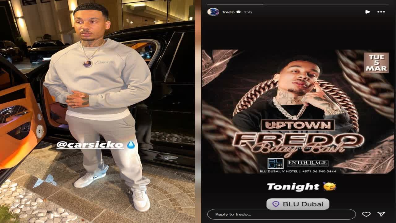 Rapper Fredo playing at nightclub just days after release from hellhole ...