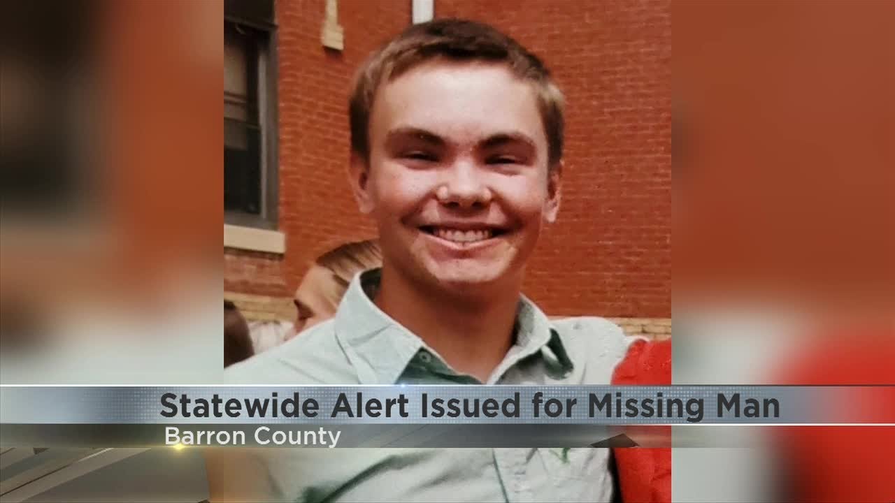 Statewide alert issued for missing Barron County man - YouTube