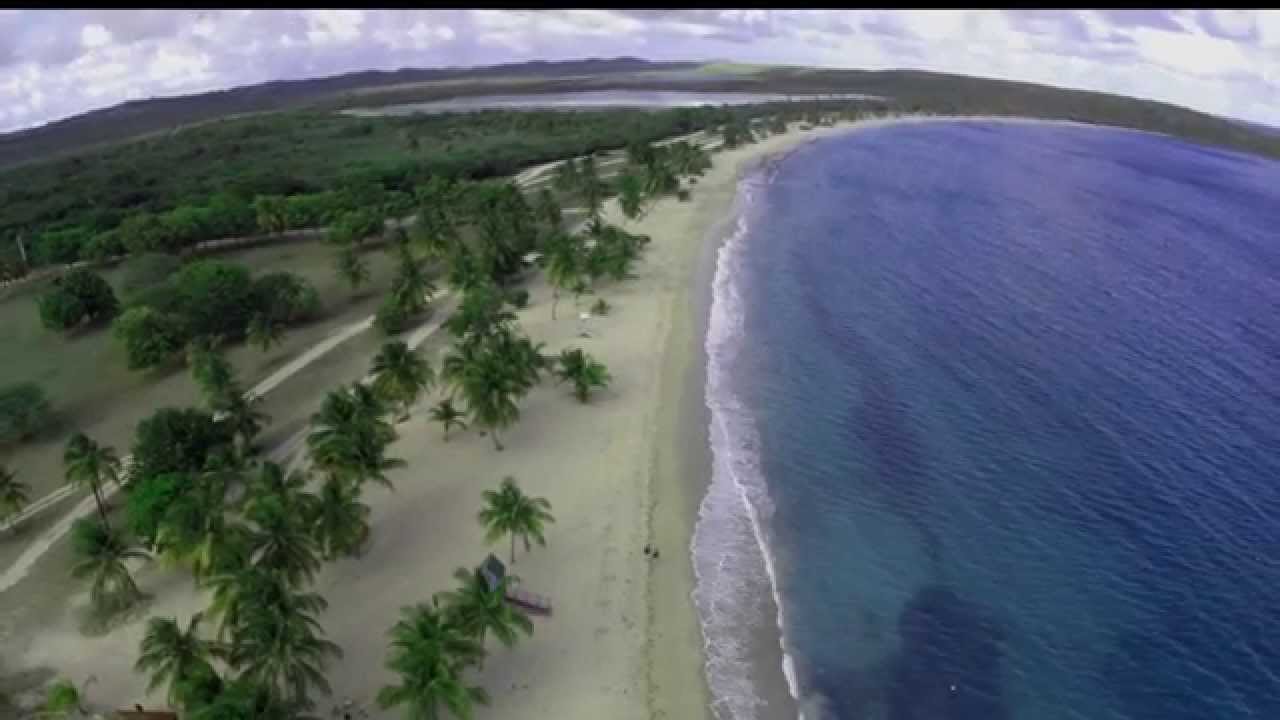 Sun Bay Beach Vieques - Aerial - YouTube