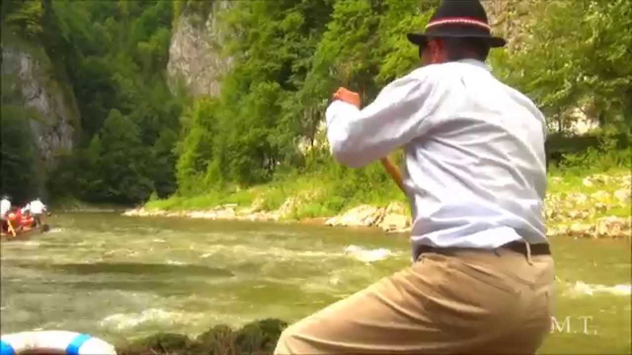 Pieniny - splav plťou po Dunajci - YouTube