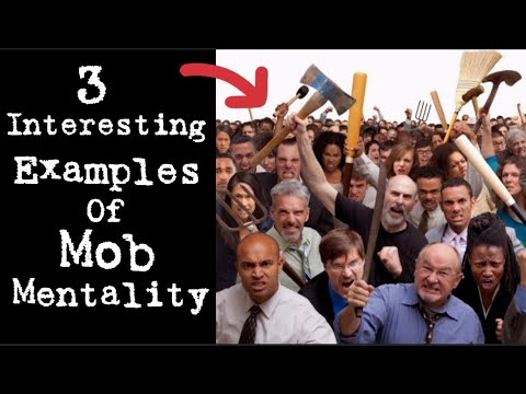 Psychology of Crowd Mob Mentality / Social Experiment behavior emotion ...