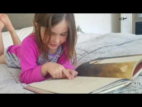 Kota practicing her reading - YouTube