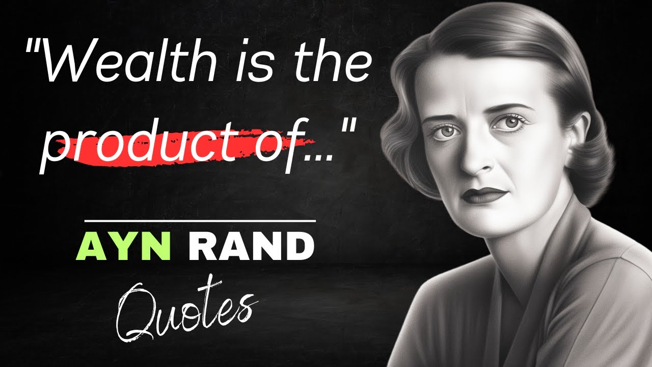 Listen and Reflect: Ayn Rand's Enlightening Quotes on Life and Freedom ...