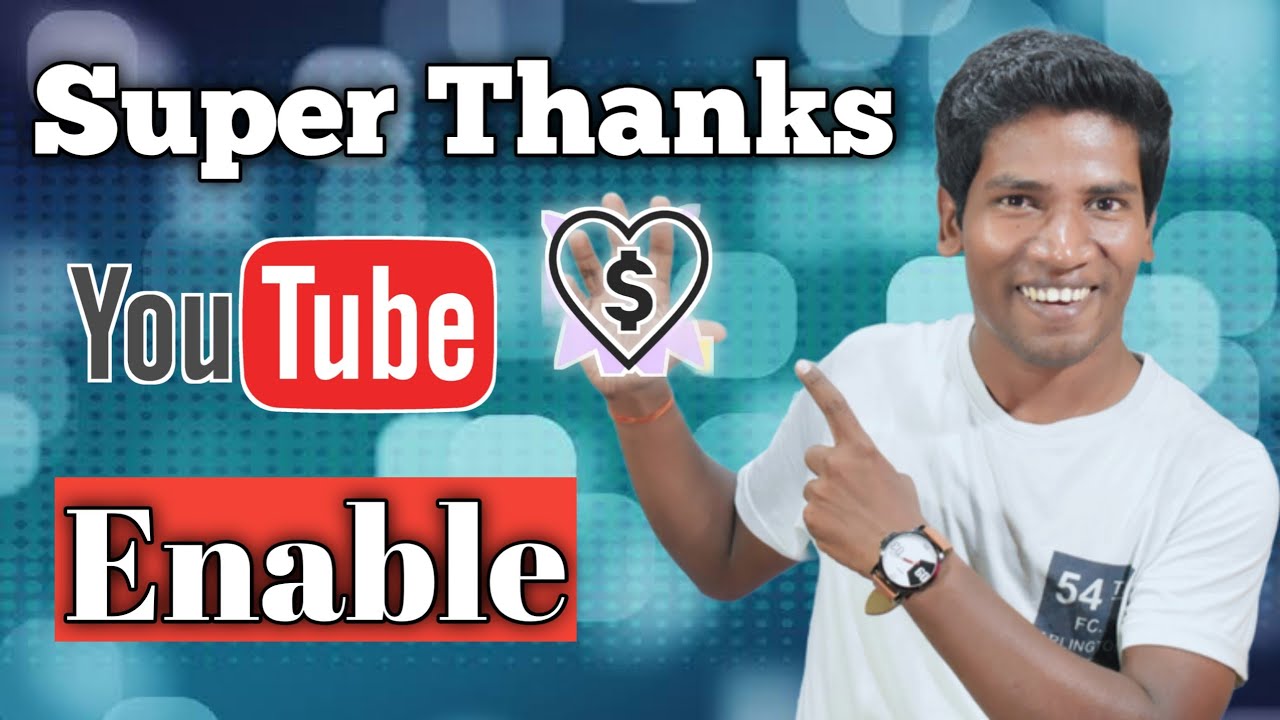 YouTube Super Thanks | What is Super Thanks | YouTube Super Thanks ...
