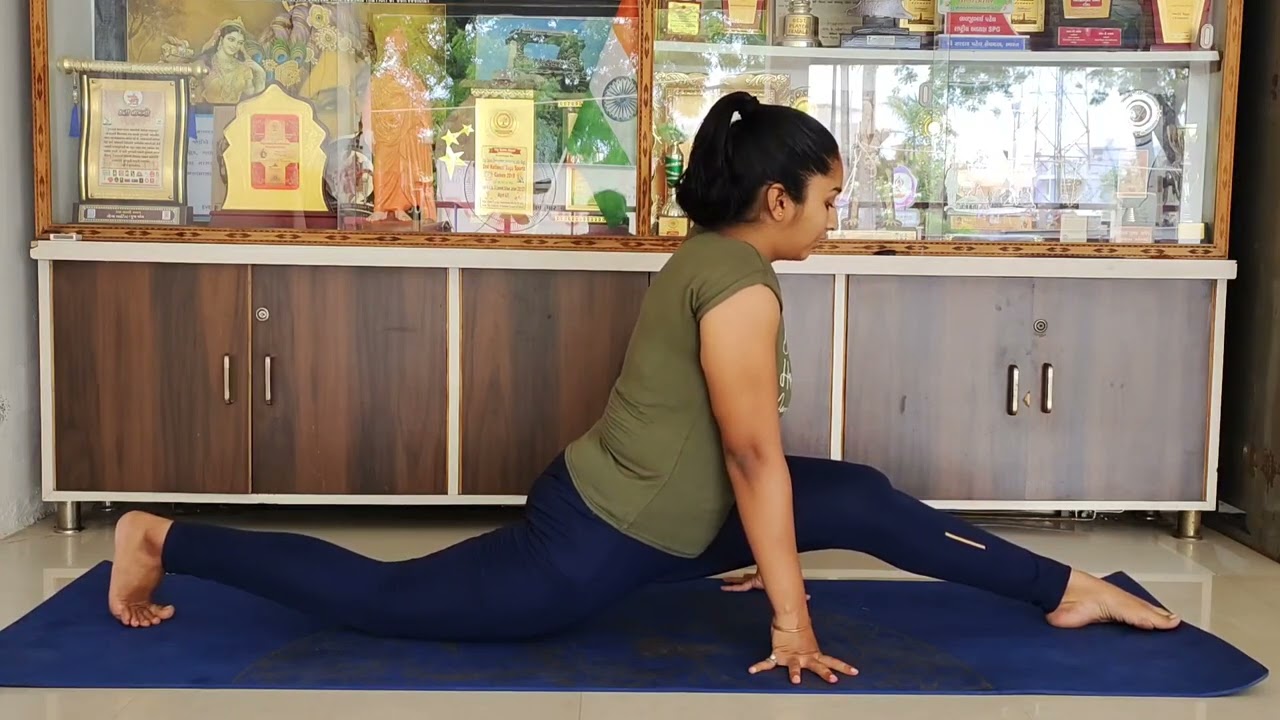 how to improve your side split @Pooja Patel Yoga Official - YouTube