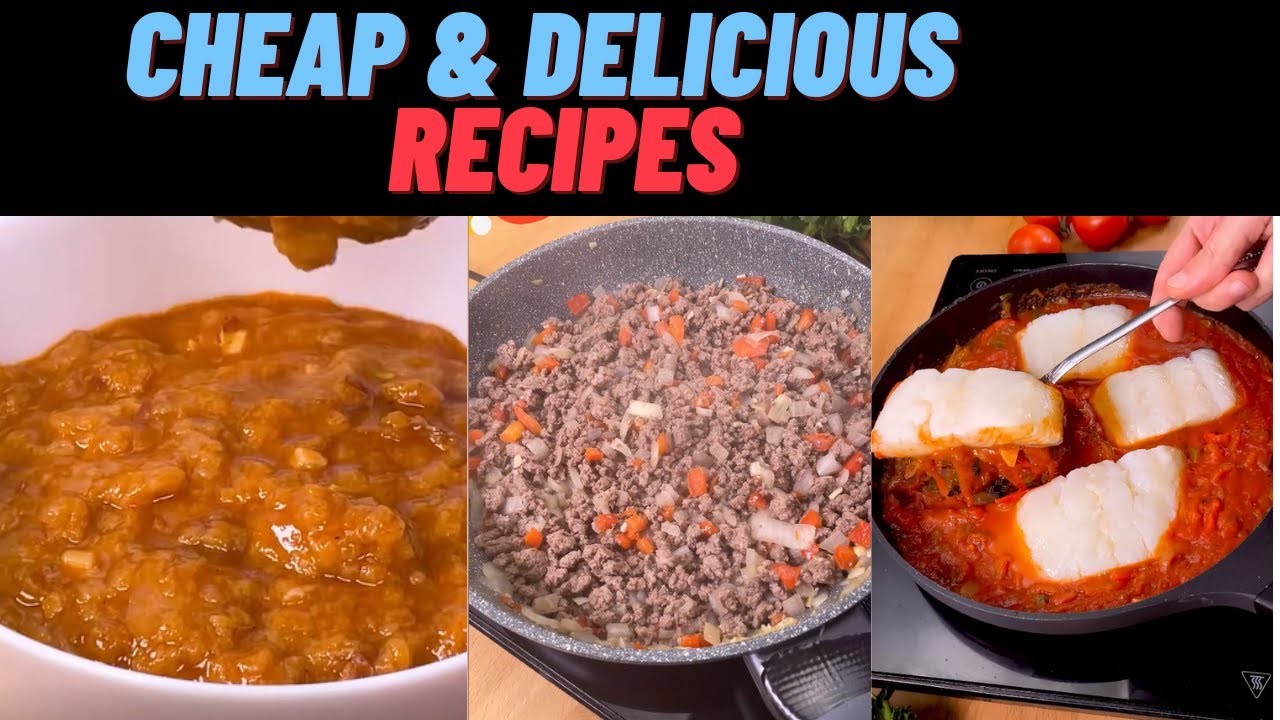 4 Quick and Easy Meals to Make | Cheap & Delicious Cooking Recipes ...