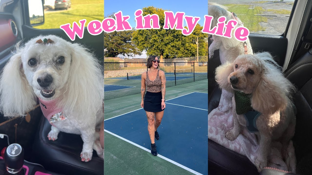 Hair Cut & Pickleball | Week in My Life - YouTube
