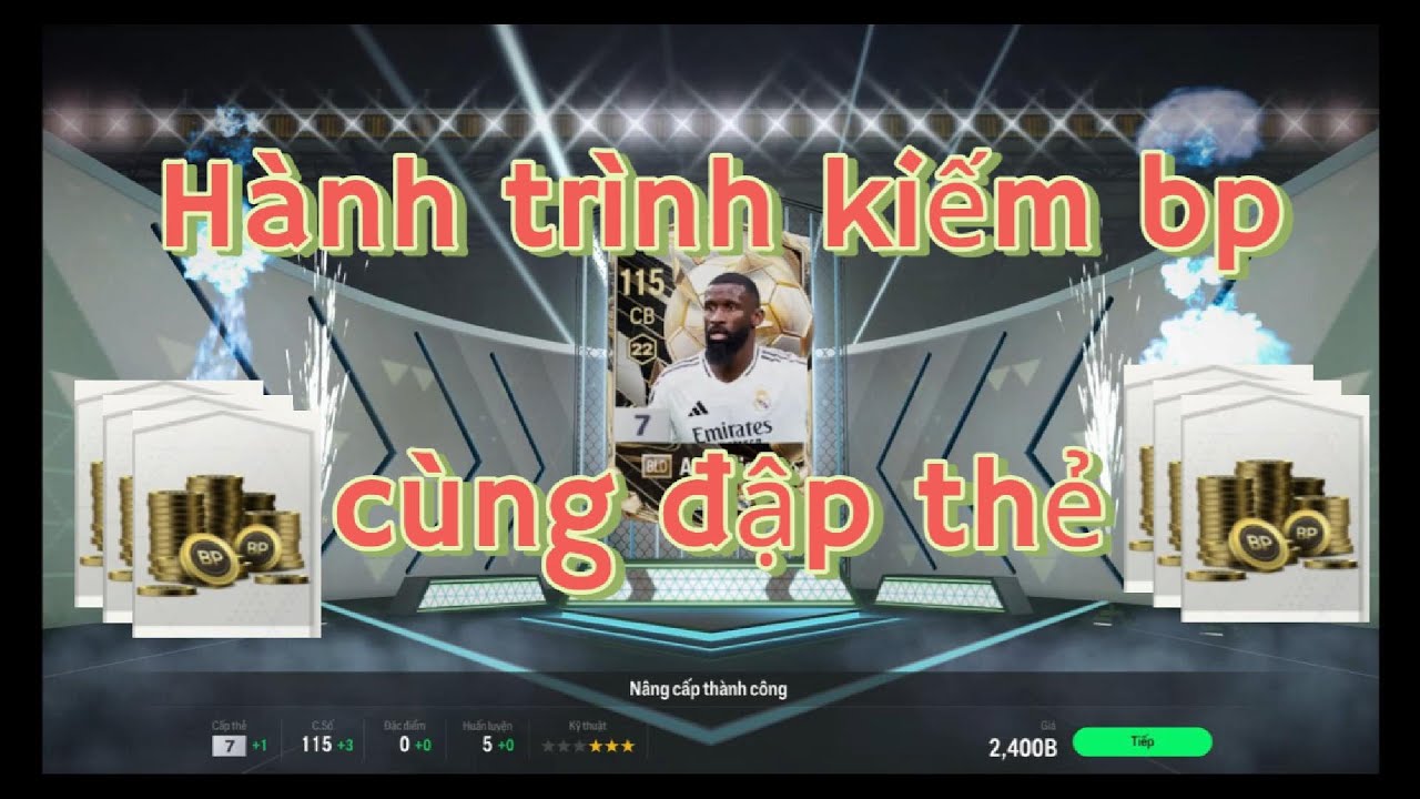 Cách Kiếm ngàn tỷ bp nhanh cùng đập thẻ rudiger BDO 7 - YouTube