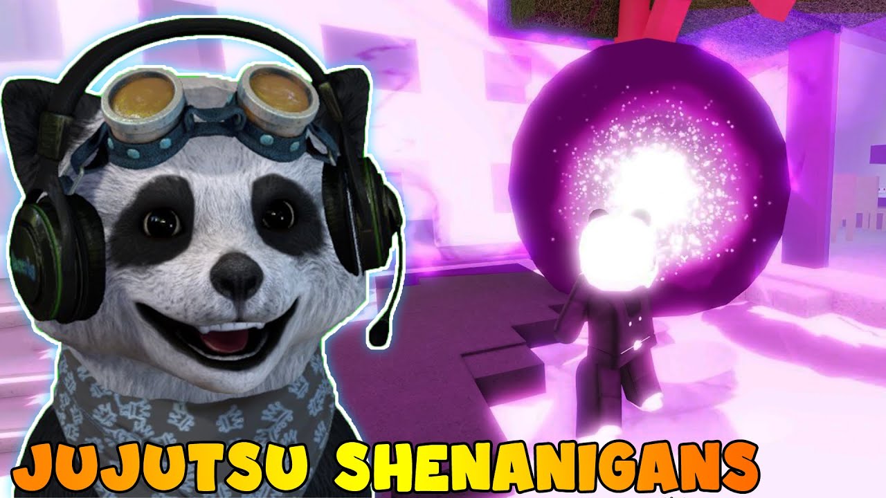 POO PANDA JADI GOJO DI JUJUTSU SHENANIGANS! - YouTube