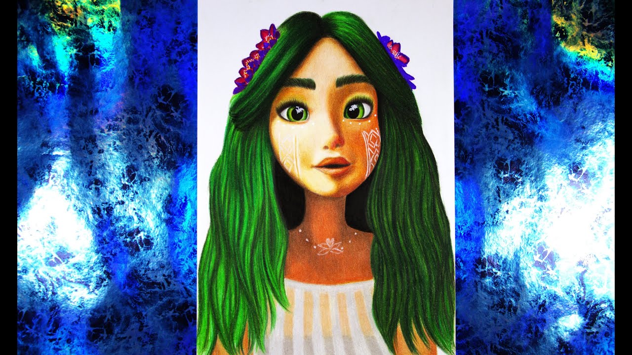 Drawing Mavka - The forest song - YouTube