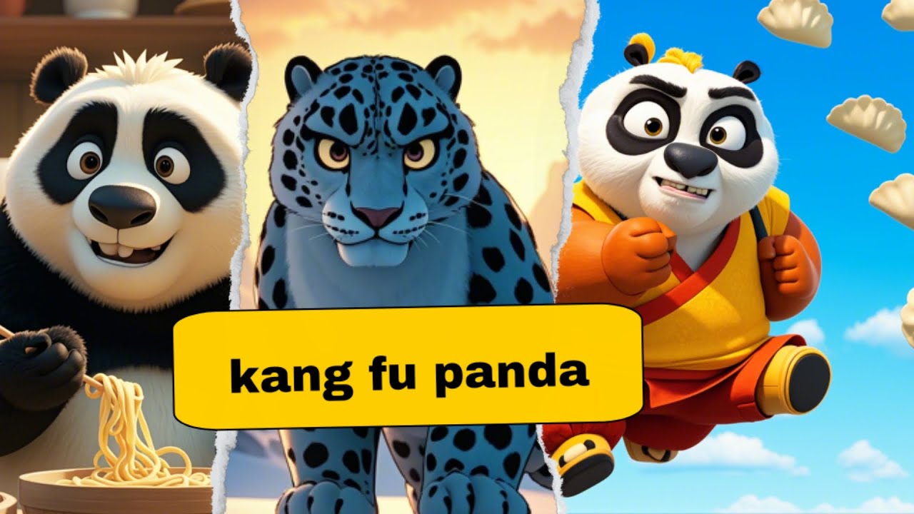 Kung Fu Panda |Kung Fu Pip | English Animated Story | Kids Cartoon ...