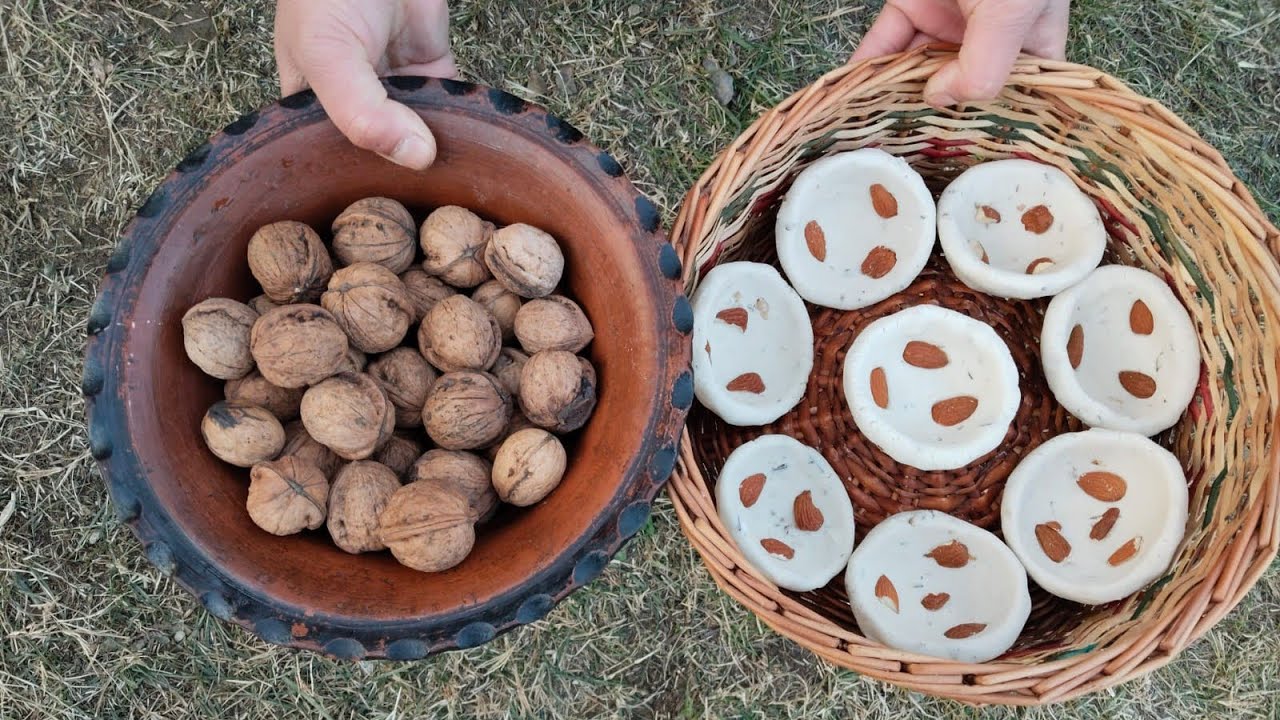 traditional yaji recipe snack of kashmir ☕ namkeen tea snack 🥨 - YouTube