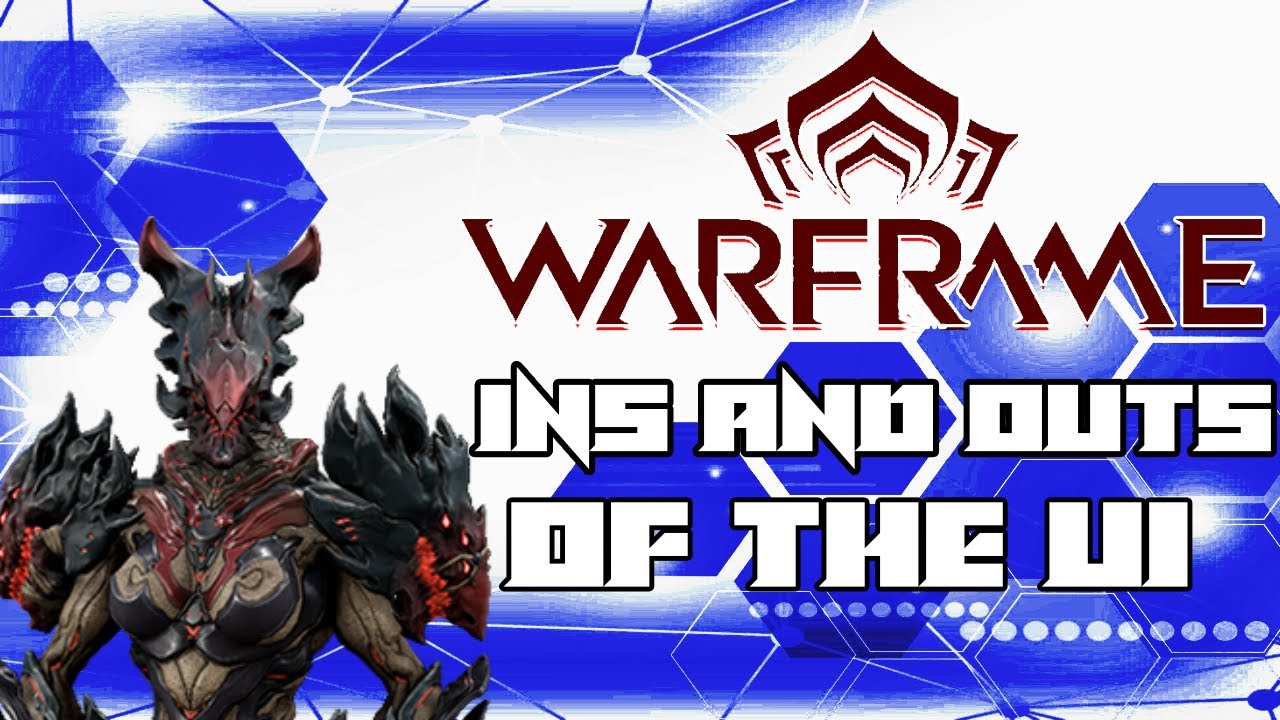 Warframe User Interface: Things You NEED to Know BEFORE Starting! - YouTube