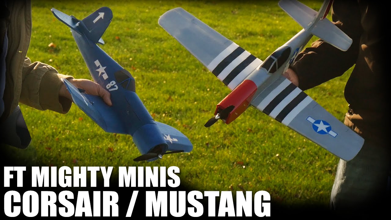 Corsair/Mustang - FT Mighty Minis | Flite Test - YouTube