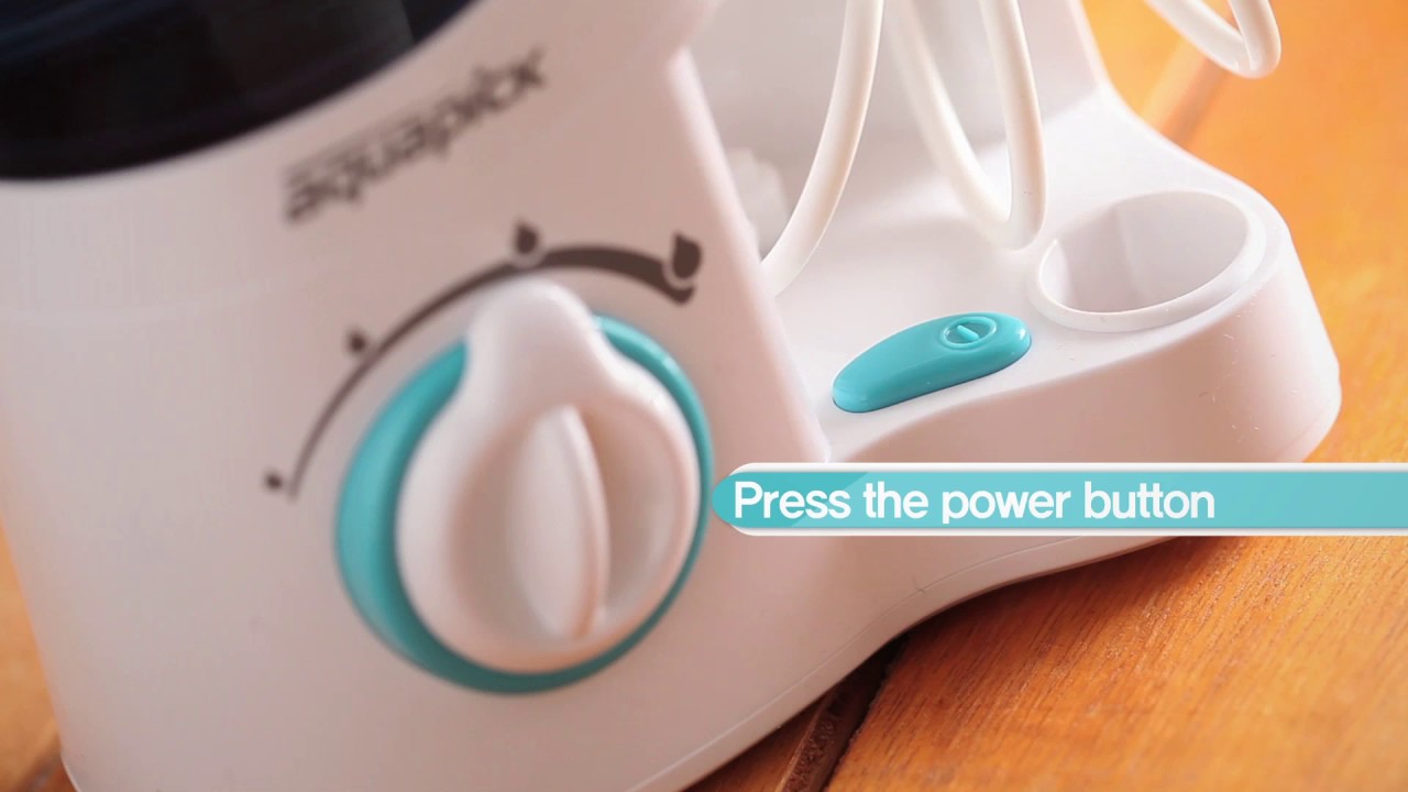 Aquapick Oral Irrigator AQ 300 How To Use - YouTube