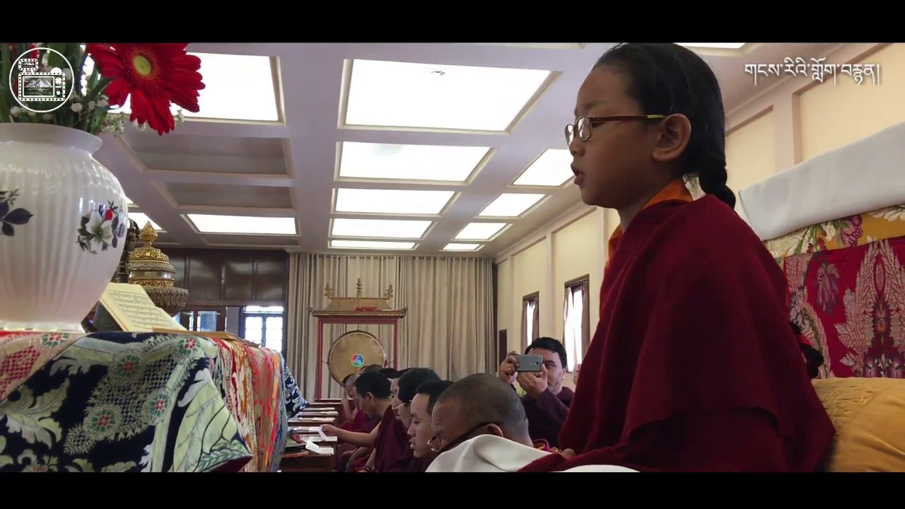 10th Funeral ceremony of Dzongsar khenchen kunga Wangchuk Rinpoche at ...