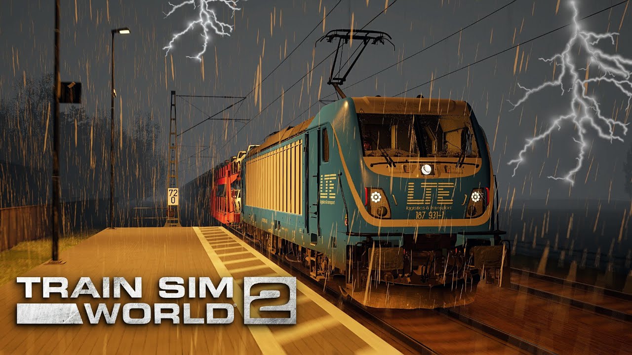 Stürmische Zeiten | LTE BR 187 | Dresden-Riesa | TRAIN SIM WORLD 2 #103 ...