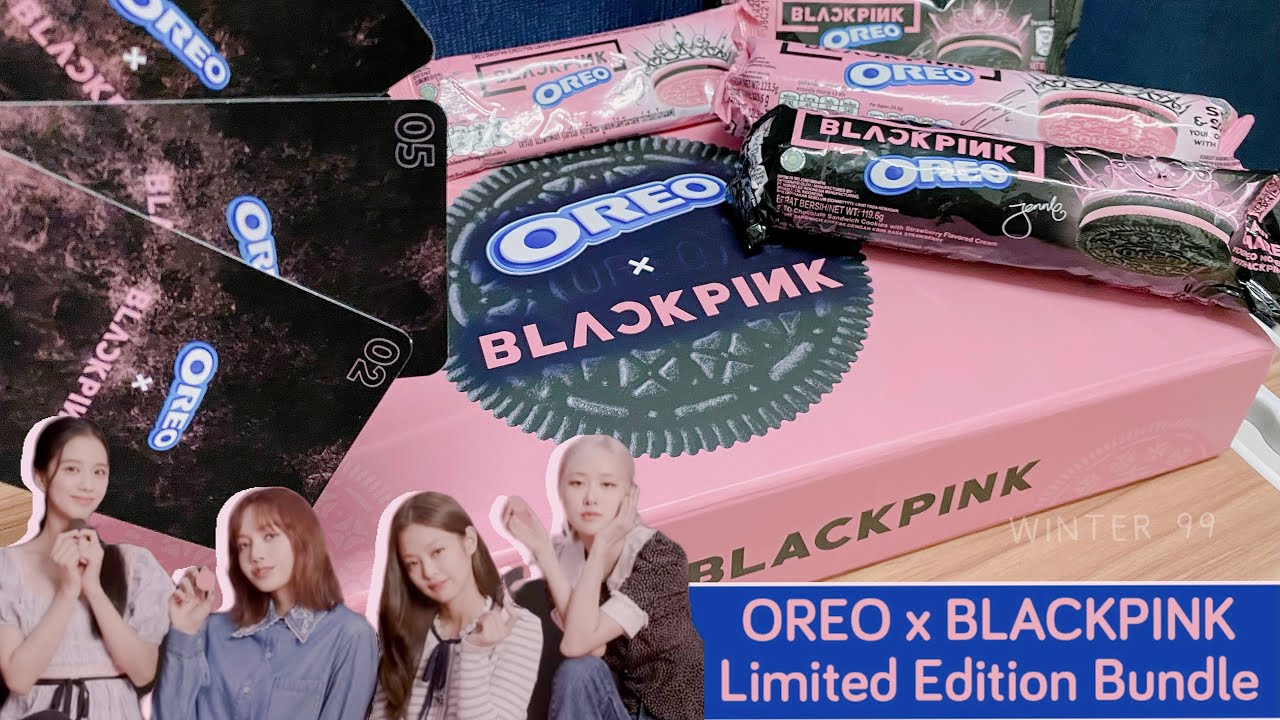 UNBOXING BLACKPINK X OREO EXCLUSIVE BOX (LIMITED EDITION BUNDLE ...