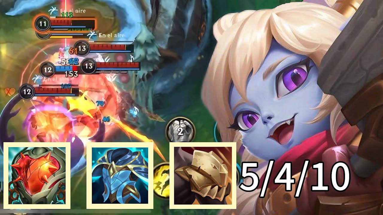 ¡POPPY AGUANTA MUCHÍSIMO! ⚒️ | Wild Rift (Build & Runas) - YouTube