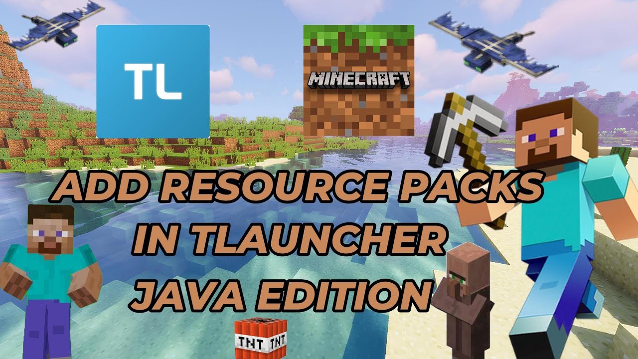 How to add resource packs in tlauncher | tutorial - YouTube