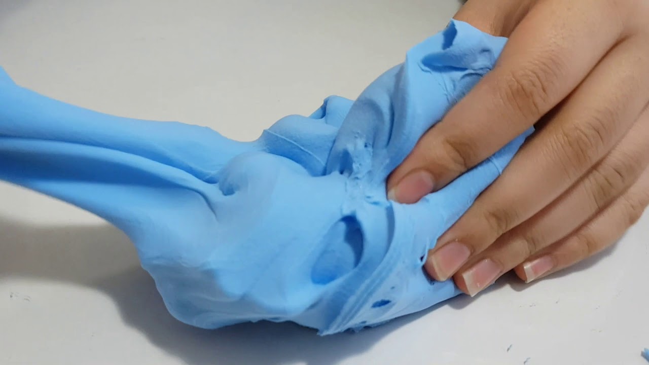 Clear slime and Butter slime :) - YouTube