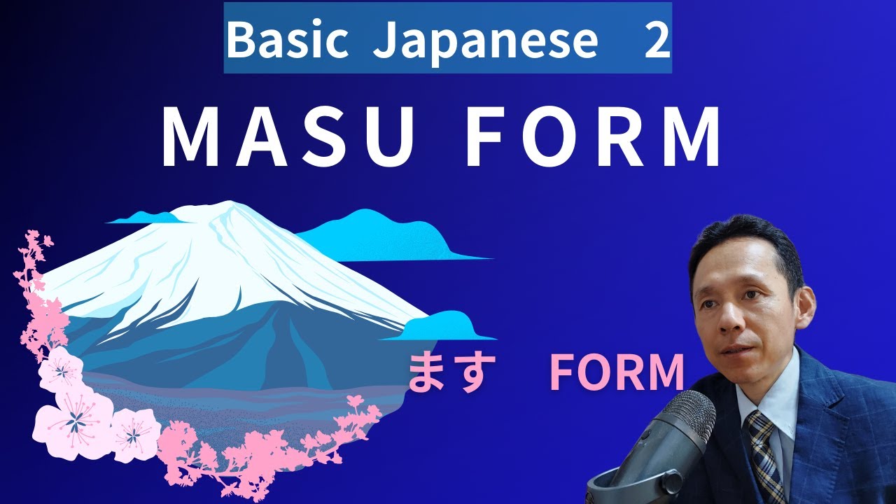 [Japanese Lesson 2 ] Masu-form. To study Japanese conjugation - YouTube